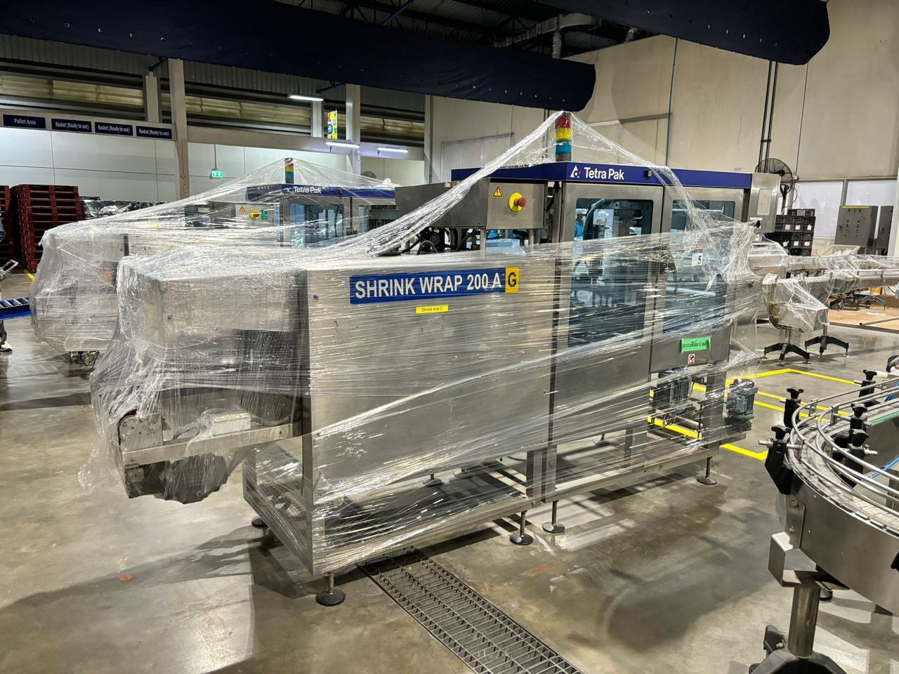 USED TETRA PAK TBA 19 125ML FILLING LINE FOR SALE