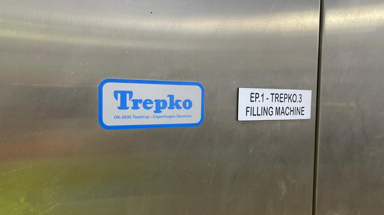 Trepko 100 Gram Cream Hygienic Cup Filling Machine with Aluminum Seal ...