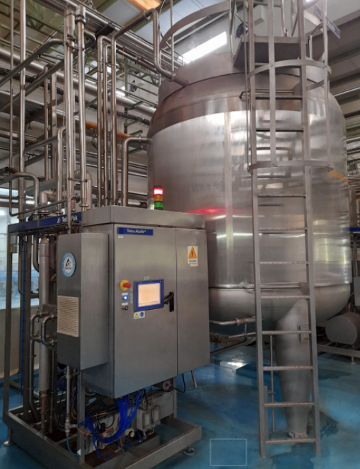 USED TETRA PAK UHT PLANT 8000 LPH INCLUDING ASEPTIC TANK ALSAFE