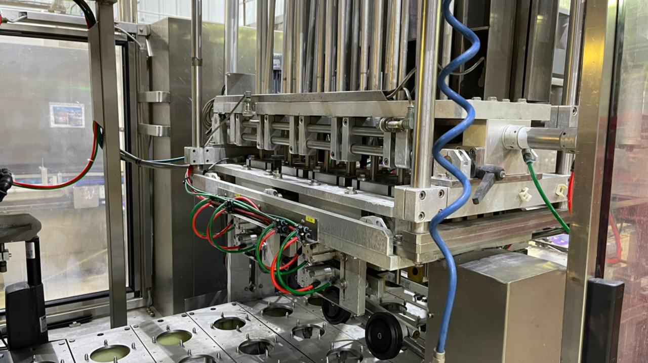 Trepko 100 Gram Cream Hygienic Cup Filling Machine with Aluminum Seal ...